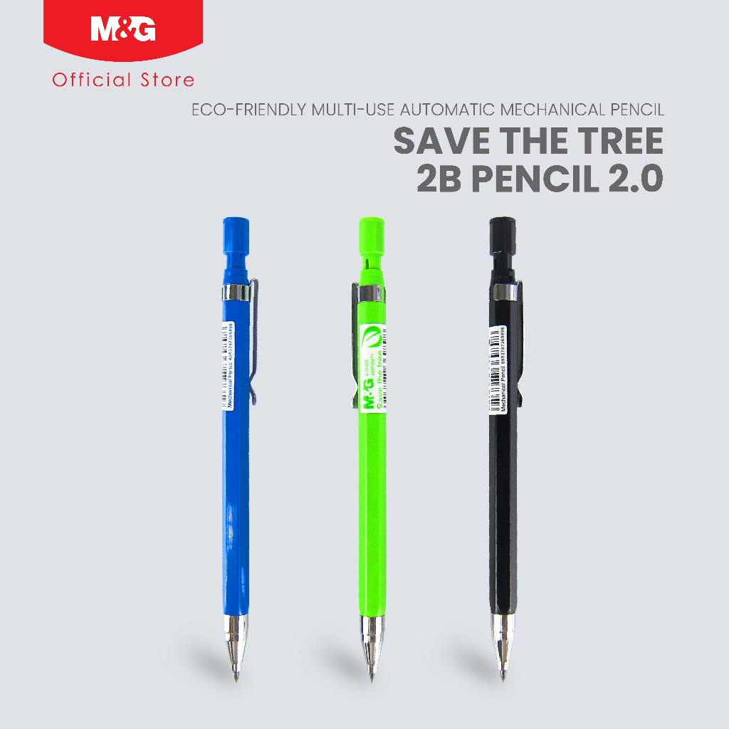 M&G Save The Tree Multi-Use Automatic Mechanical Pencil (2.0mm) - Eco ...
