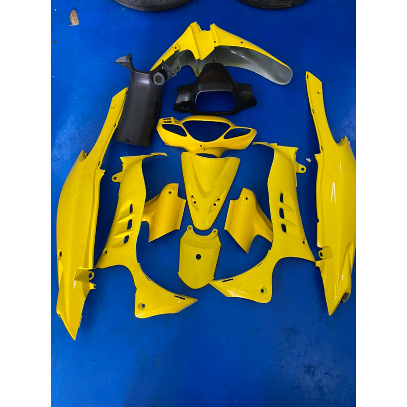 coverset suzuki rgx 120 original ori warna kuning | Shopee Malaysia