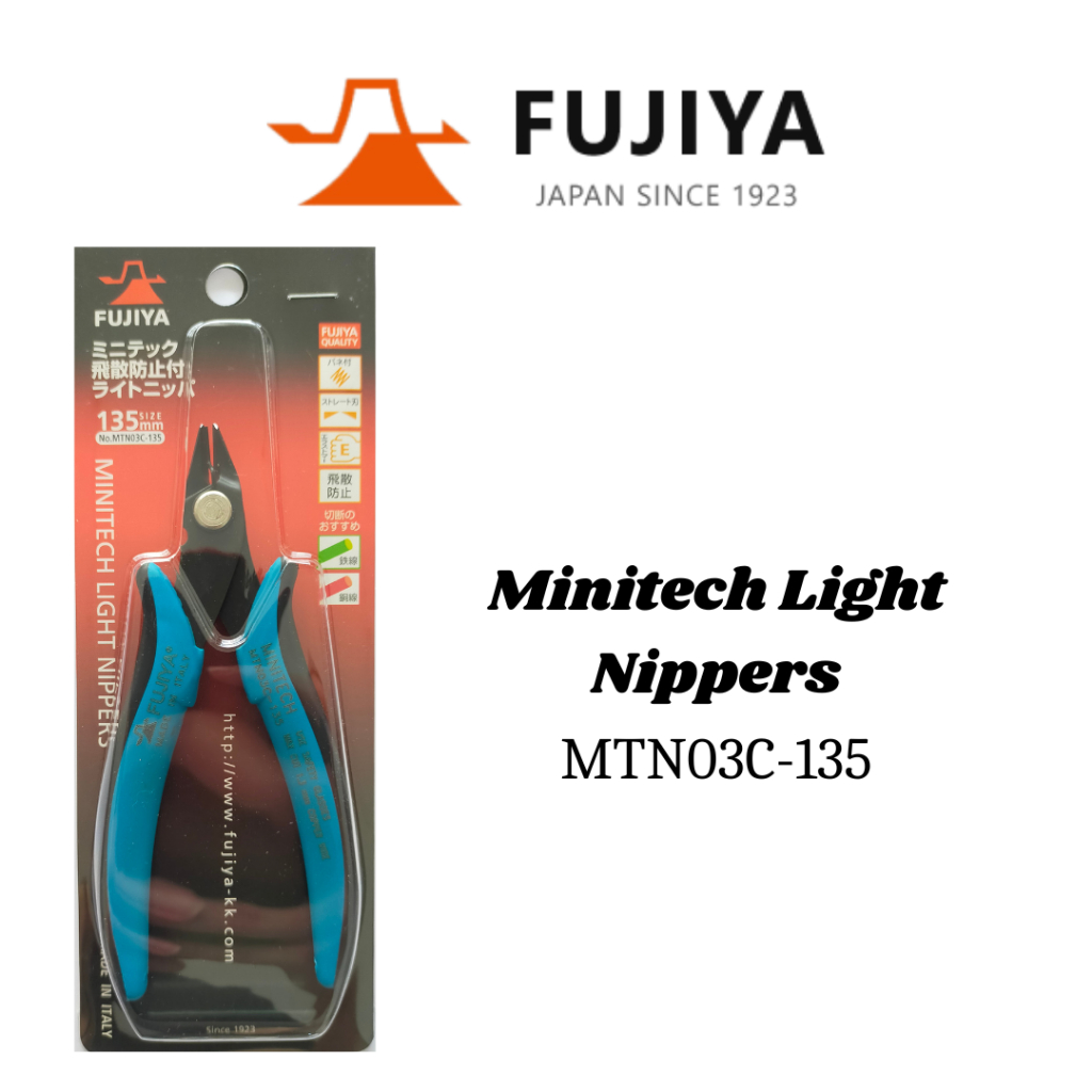 FUJIYA Minitech Light Nippers MTN03C 135mm | Shopee Malaysia