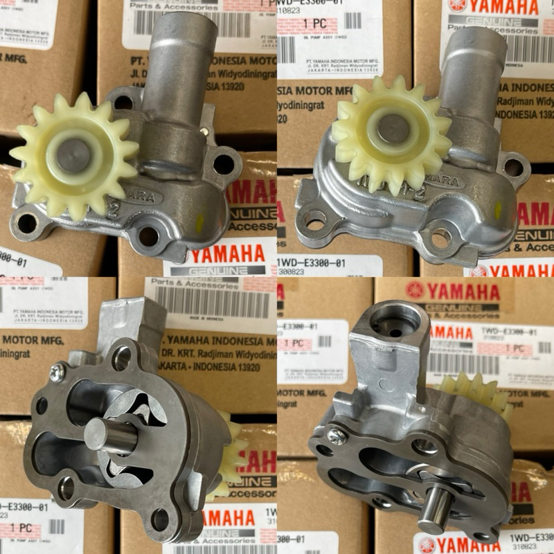 100% ORIGINAL -YAMAHA R25 OIL PUMP ASSY -1WD-E3300-01/09 | Shopee Malaysia
