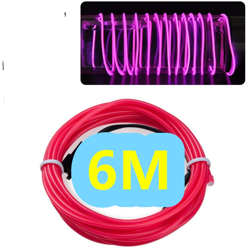 2.8mm Wording Light Strip EL Wire Neon Light With Iron Core Neon Custom ...
