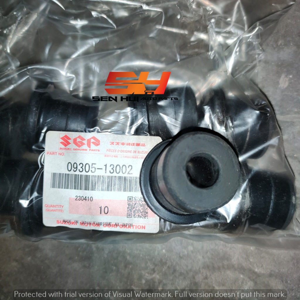 Suzuki SHACKLE BUSH Rear Rear / Front Front OD-30 x 4 rubber 09305 ...