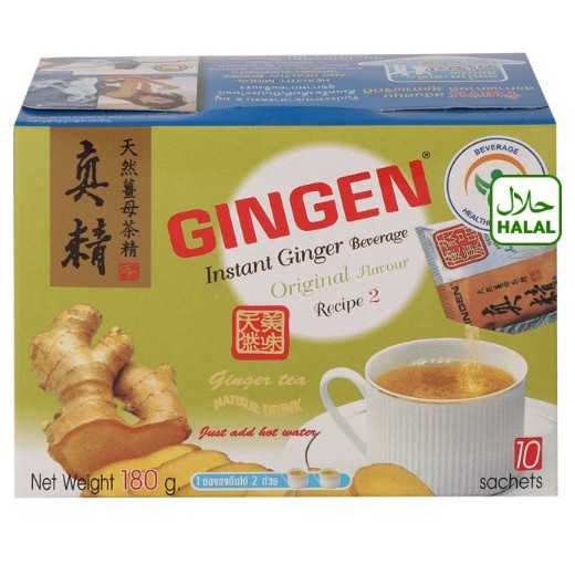 Gingen Ginger tea recipe 2 (180g) | Shopee Malaysia