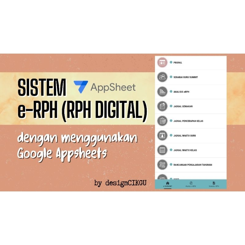 Sistem Penghantaran dan Semakan eRPH (RPH Digital) untuk Sekolah Rendah ...