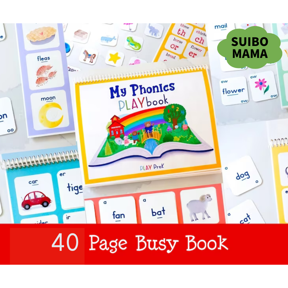 A481 – [PDF] Phonics PLAYbook Busy Book 40 pages - preschool ...