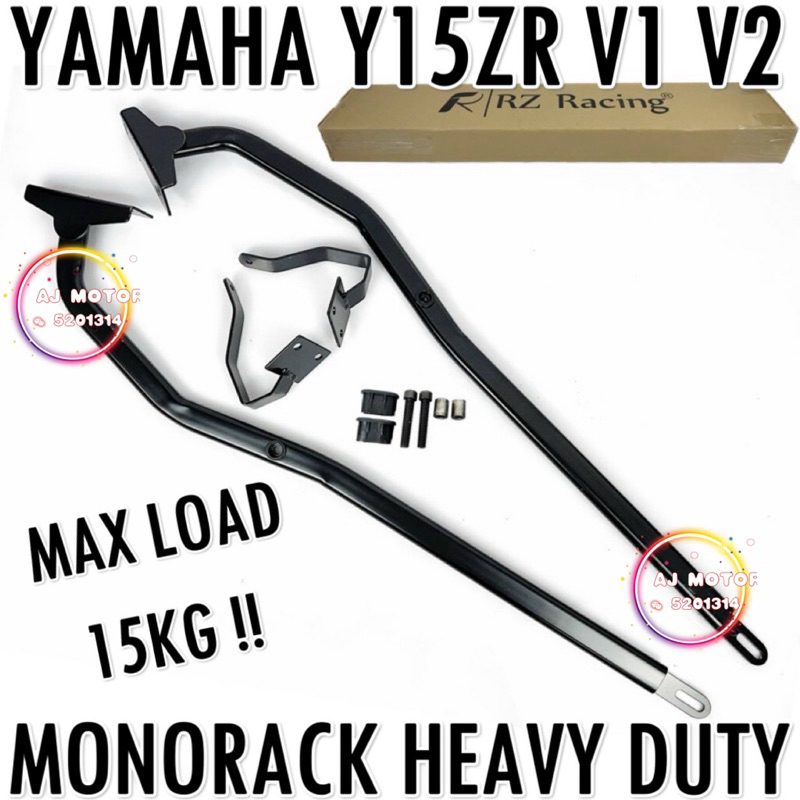 [ RZ RACING ] YAMAHA Y15ZR V1 V2 HEAVY DUTY RACK J MONORACK Y15 TAPAK ...