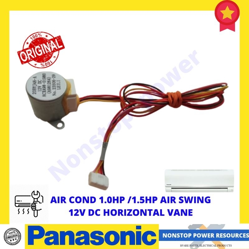 PANASONIC Original Air Swing Motor Wall Mounted Aircond Air Swing Motor ...