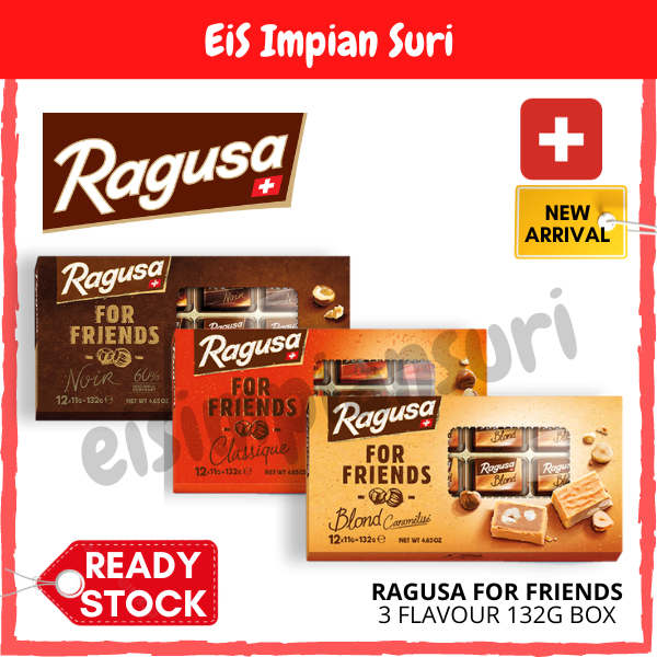 (Ready Stock!!) Ragusa For Friends 132g Choc Swiss Chocolate Bar 100g ...