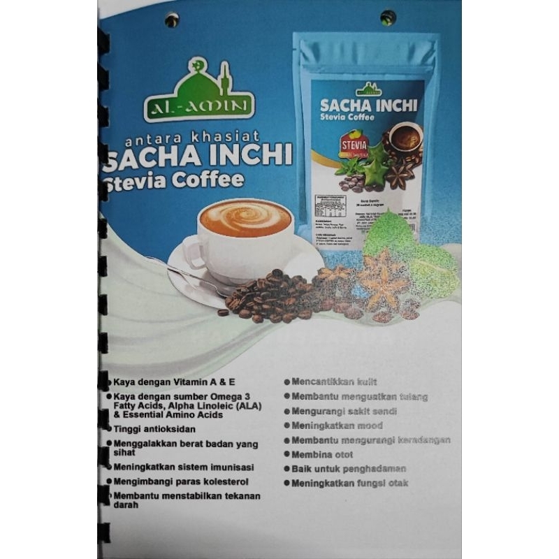 SACHA INCHI + STEVIA KOPI COFFEE PRACAMPUR 20 SACHET | Shopee Malaysia