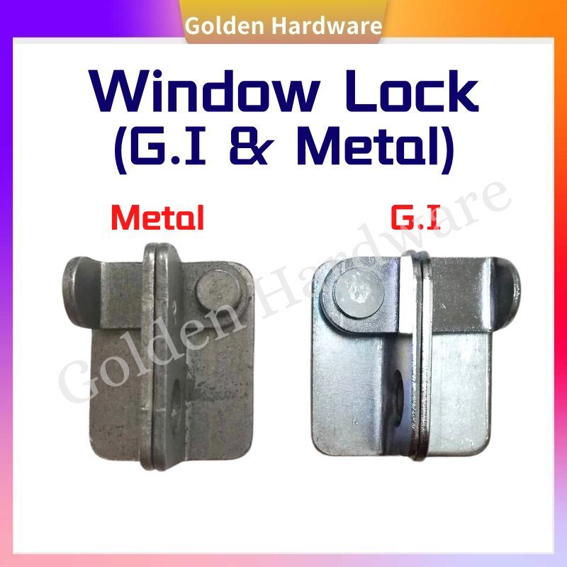 1 Pcs - Metal & G.I Welding Windows Grill Pad Lock (Left / Right ...