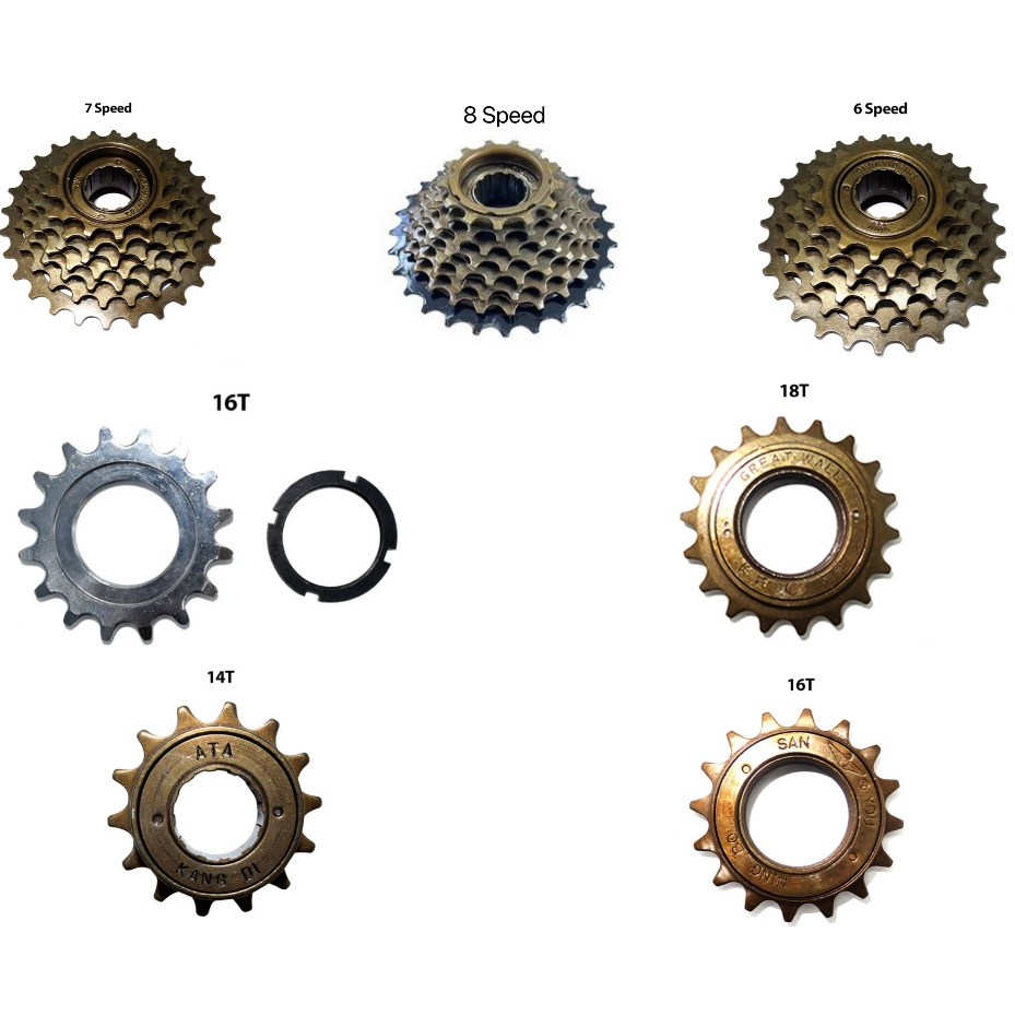 CANDY BICYCLE CASSETTE FREEWHEEL SPROCKET BASIKAL KASET SPOKET BMX MTB ...