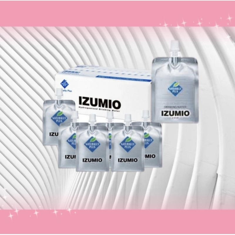 Naturally Plus Izumio Hydrogen Water 1 Box (30 Packsx200ml) | Shopee ...