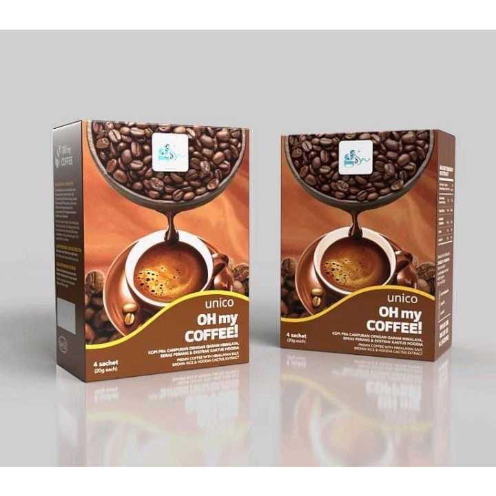 UNICO KOPi kenyang halal tiada gula putih kurus | Shopee Malaysia