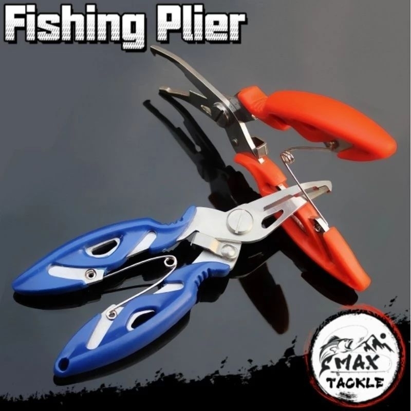 Playar Pancing Stainless Steel Fishing Plier Scissor Line Cutter ...