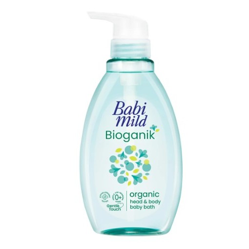 BABI MILD Ultra Mild Bioganik Head & Body Bath 380 ml | Shopee Malaysia
