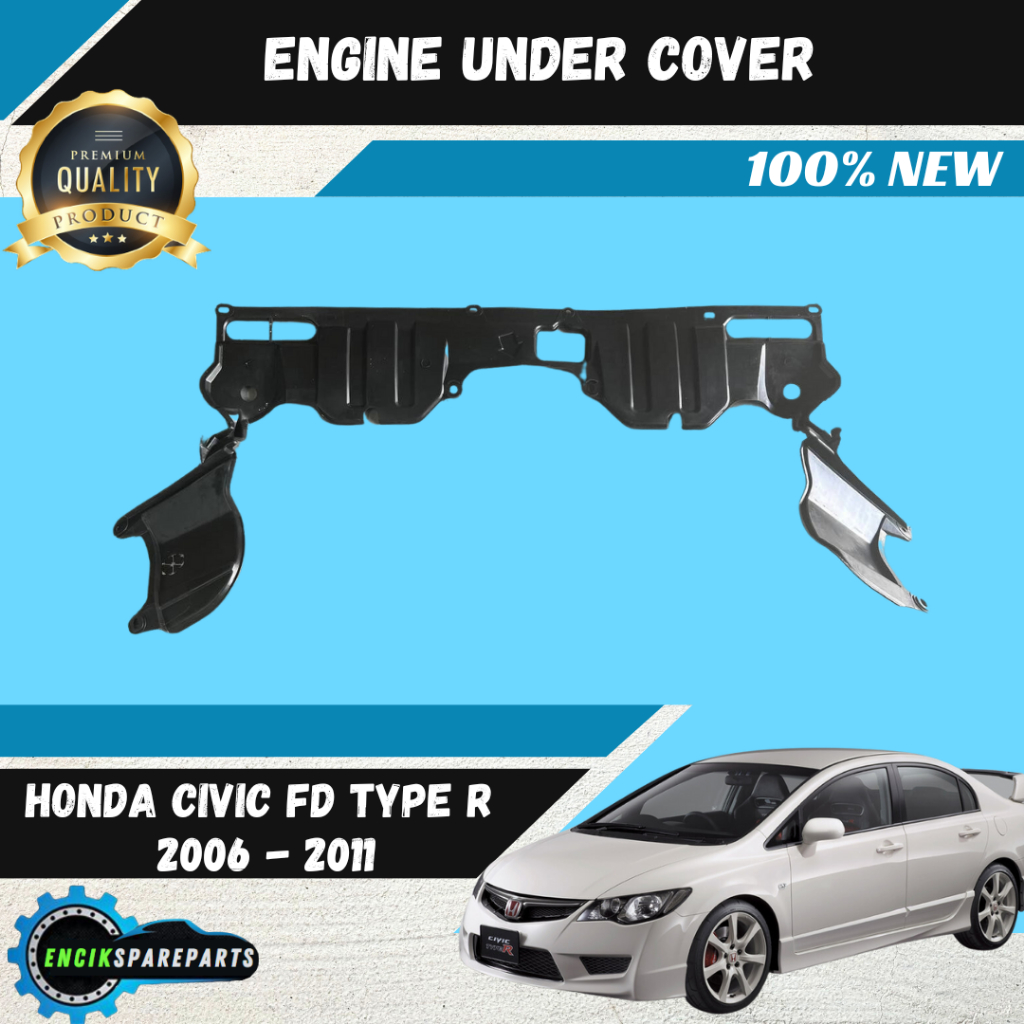 Honda Civic FD Type R 2006-2011 Front Engine Under Cover 100% New High ...
