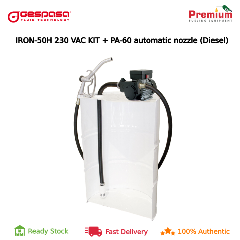 GESPASA HORIZONTAL COMPLETE KITS WITH IRON-50 230 VAC PUMP | Shopee Malaysia