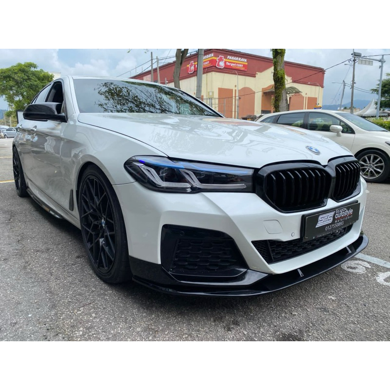 BMW G30 M Performance Front Skirt Material PP, Gloss Black Color ...