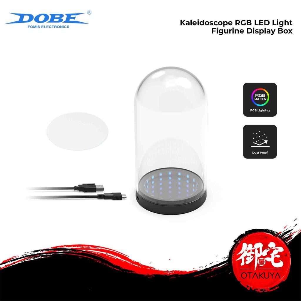 DOBE Kaleidoscope RGB LED Light Figurine Display Box | Shopee Malaysia