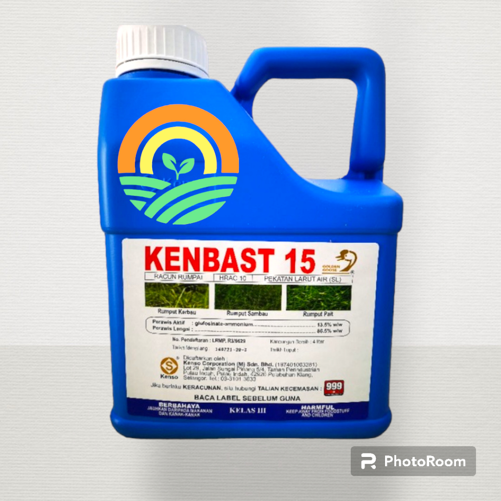 4LIT KENBAST 15 KENSO / Basta 15 Racun Rumput/Rumpai racun rumput cepat ...