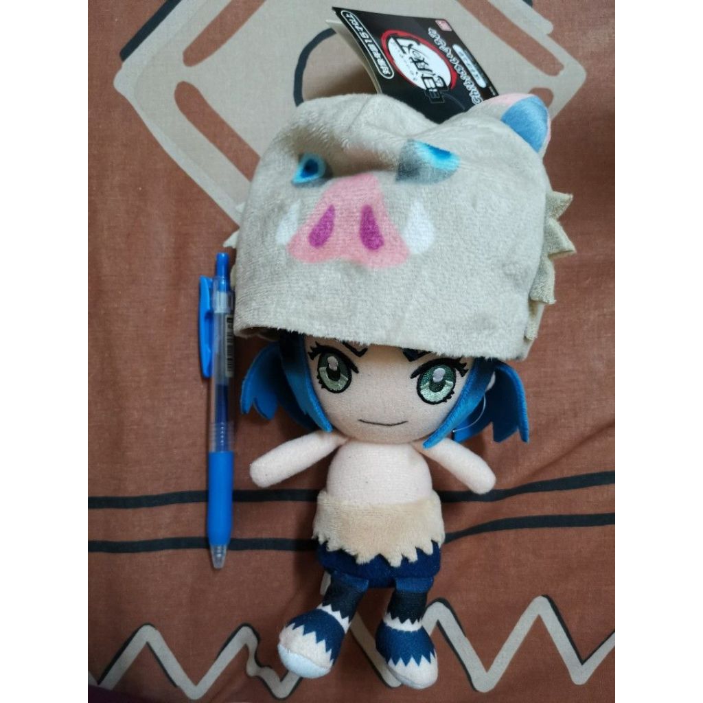 Demon Slayer Inosuke removable mask plush | Shopee Malaysia