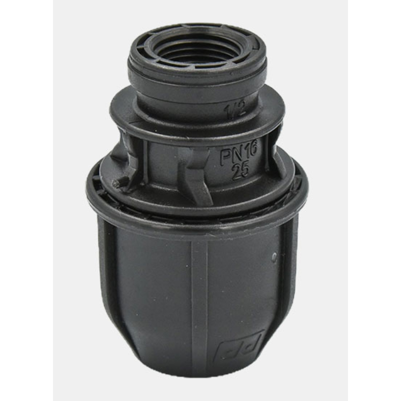 Poly pipe connector hdpe poly female male thread tee elbow coupler ...