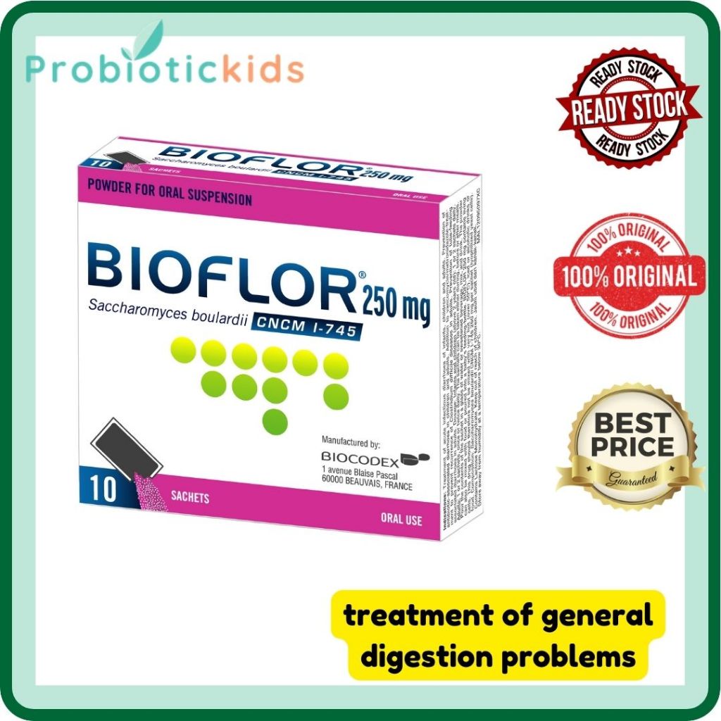 BIOFLOR PROBIOTICS 250mg (10's Sachets) [EXP: 11/27] | Digestion ...