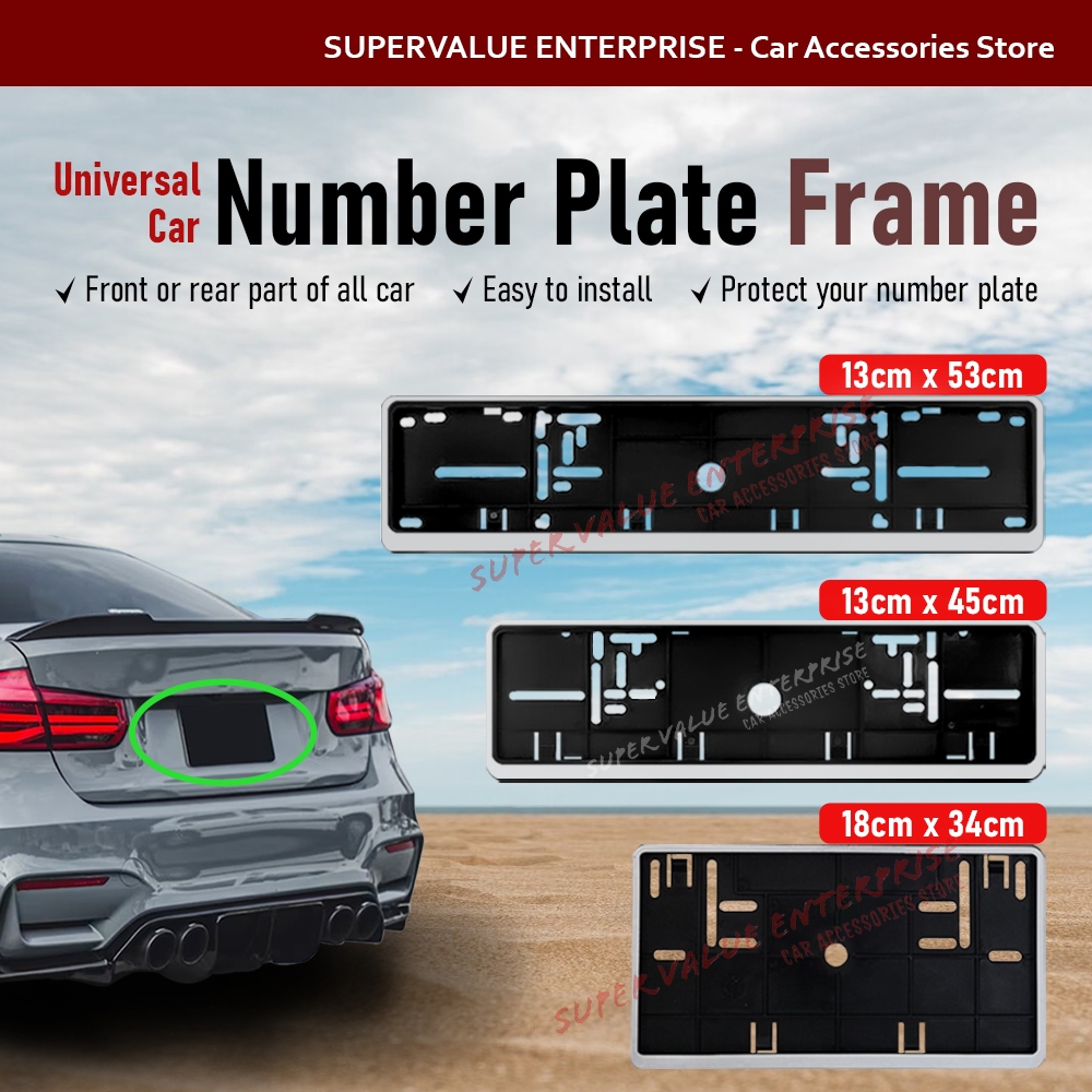Universal Car License Plate Frame Number Plate Holder Plate Casing ...