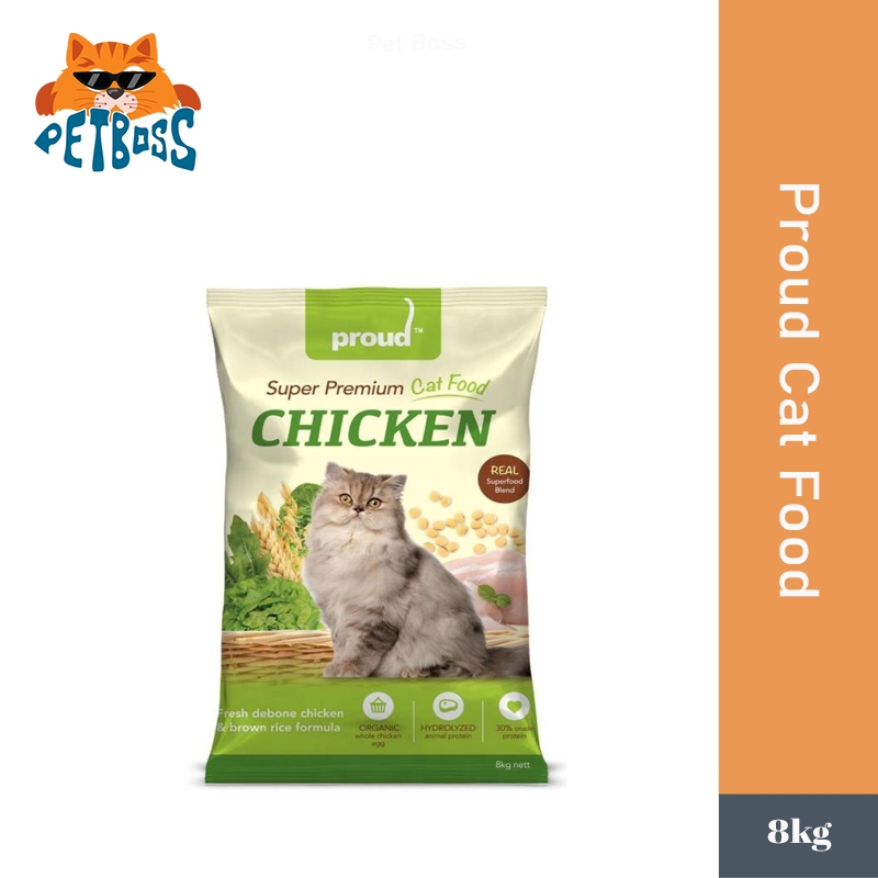 Proud Chicken Premium Cat Food (8kg) | Shopee Malaysia