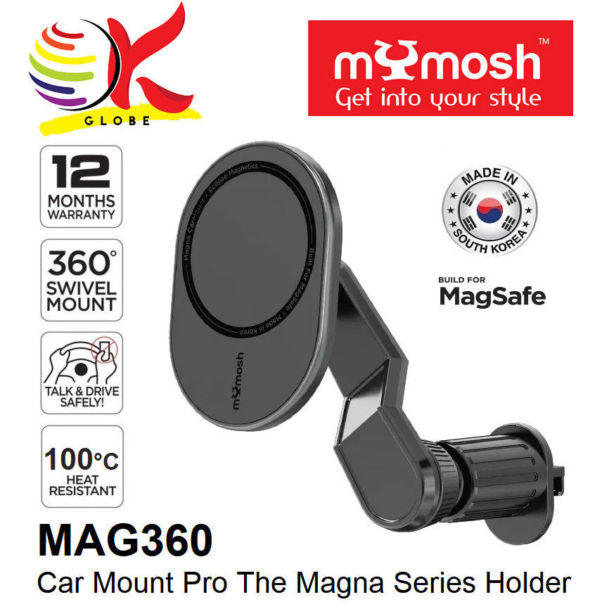 MYMOSH MAG360 CAR MOUNT PRO THE MAGNA SERIES CAR HOLDER WITH 360 ...