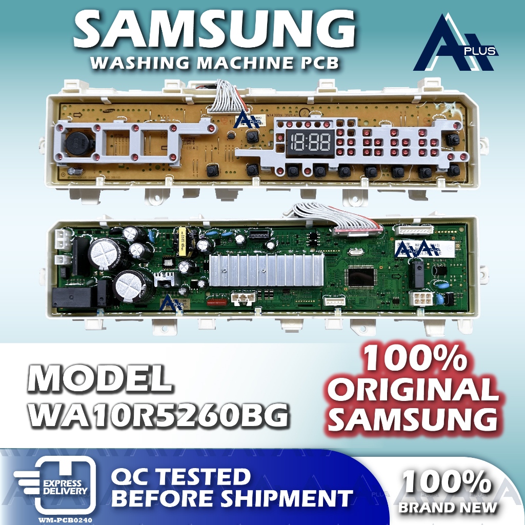 (100% ORIGINAL) WA10R5260BG SAMSUNG Washing Machine PCB Board BOARD ...