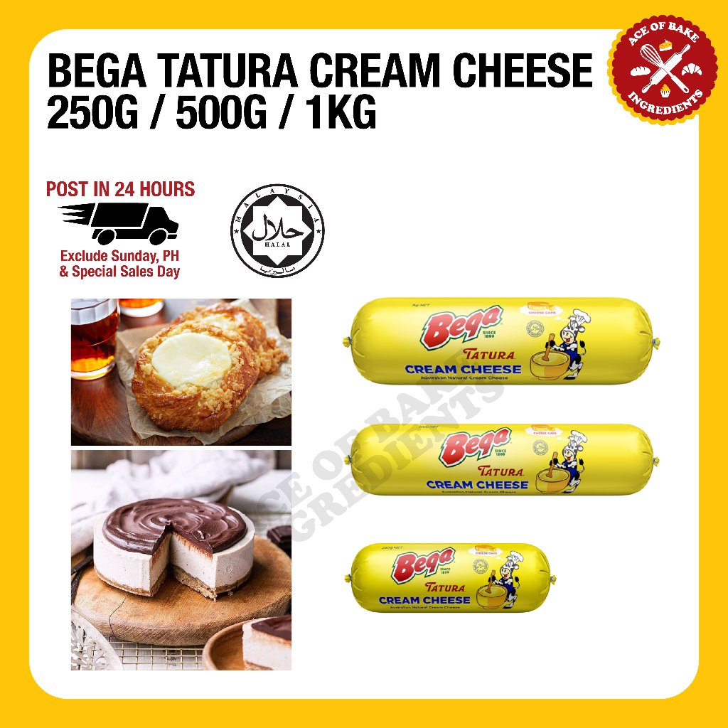 Bega® Tatura™ Cream Cheese 250g / 500g / 1kg | Shopee Malaysia