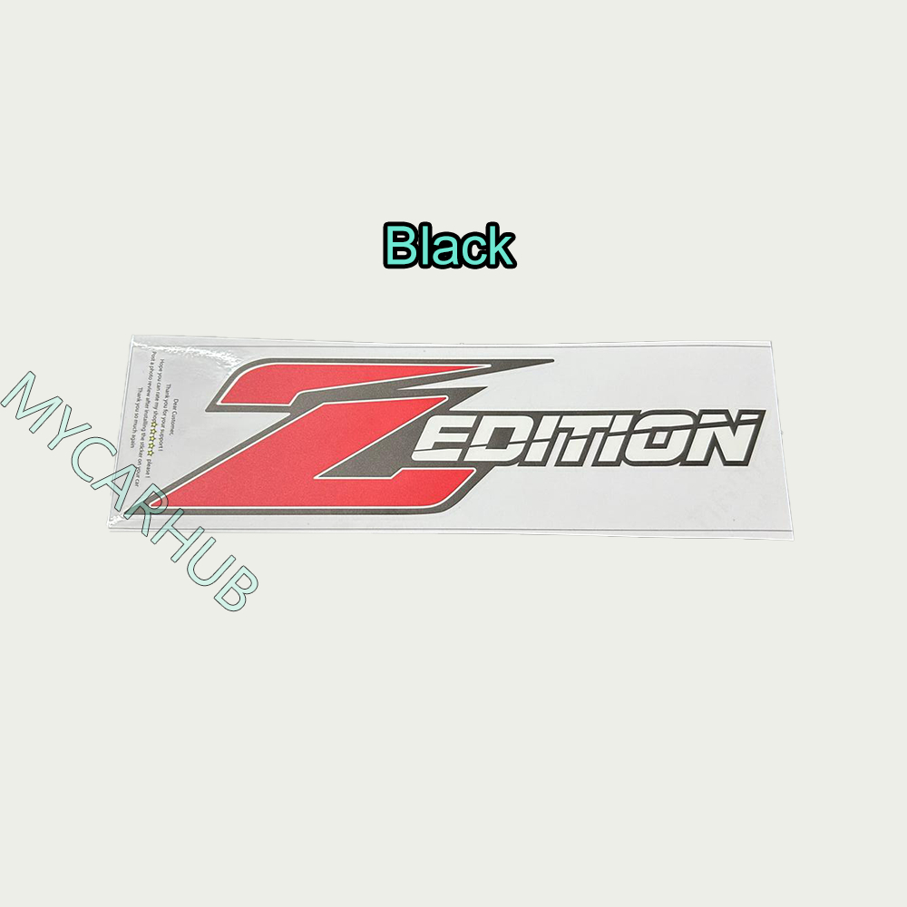 Z Edition 4x4 Toyota Hilux Z Edition Wording Car Body Sticker 4x4 ...