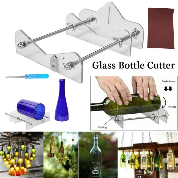 MKR Glass Bottle Cutter Metal Acrylic Cutting Tool for Making Artwork with Screwdriver Shopee Malaysia