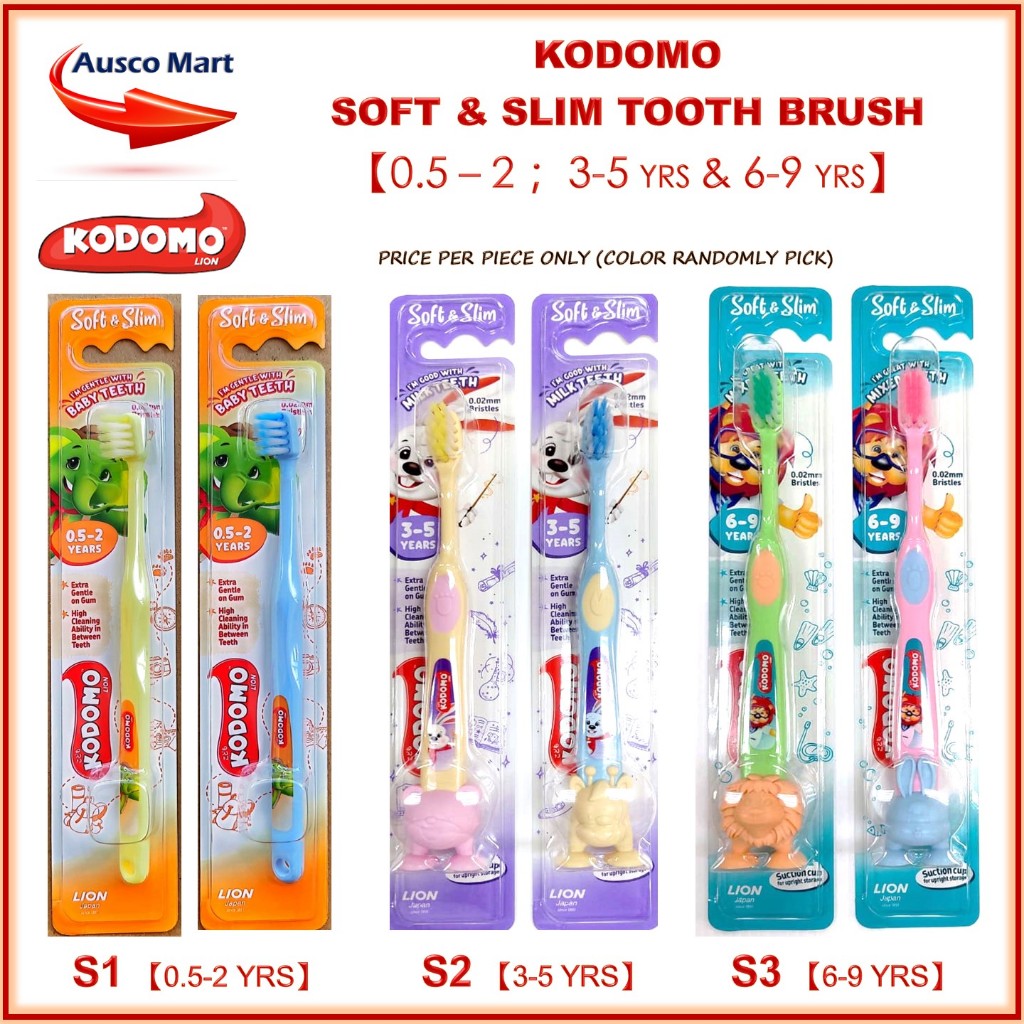 KODOMO SOFT & SLIM TOOTHBRUSH (SINGLE PIECE) | Shopee Malaysia
