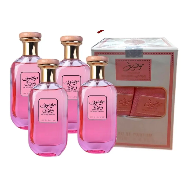 100% Original, Mousuf Wardi EDP Perfume by Ard Al Zaafaran 100ml x 4 ...