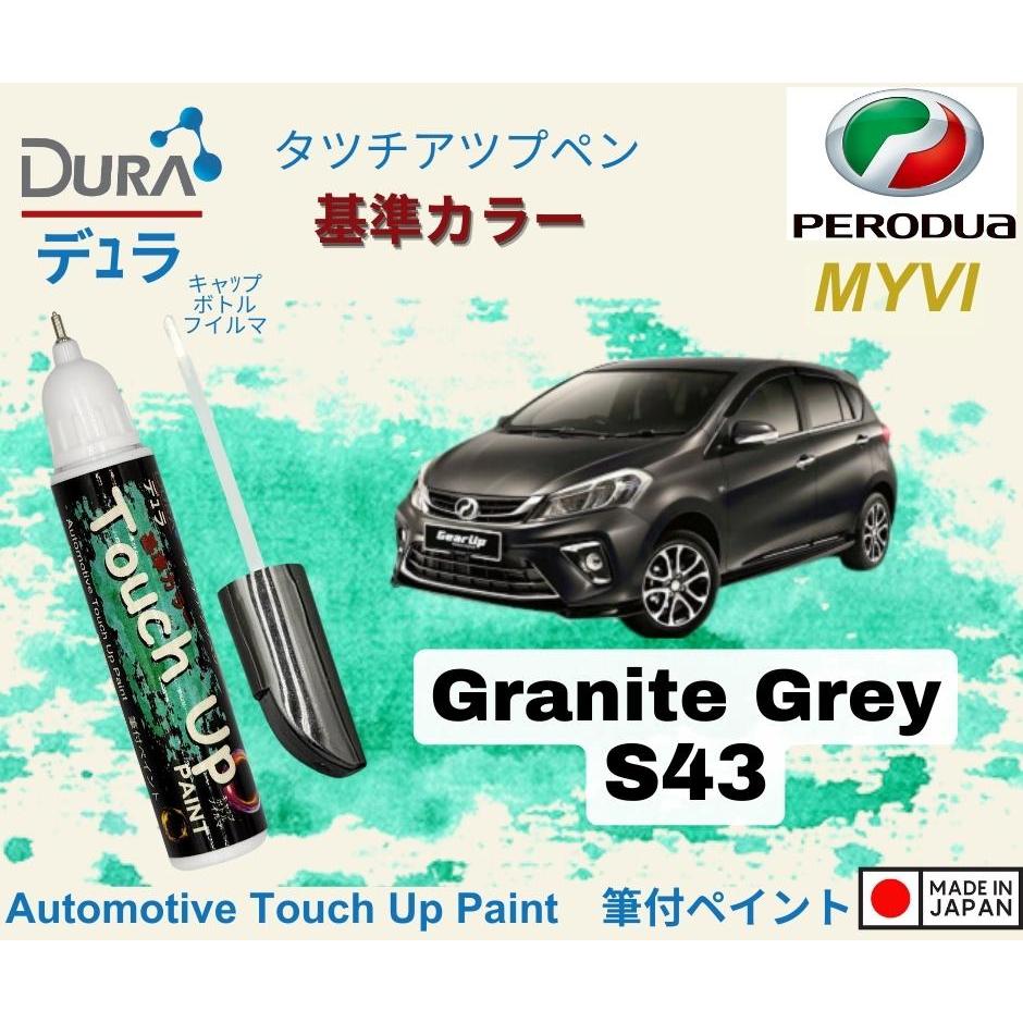 PERODUA MYVI 🚔Original Touch Up Paint 🖌️~DURA Touch-Up Paint🎌~2 in 1 ...