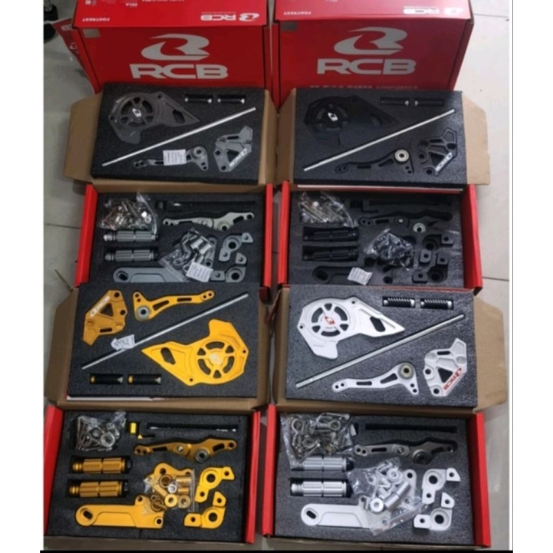 RCB S2-V2 Series Single Footrest RSX150 Y15ZR Y16ZR RS150 RS150R 100% ...