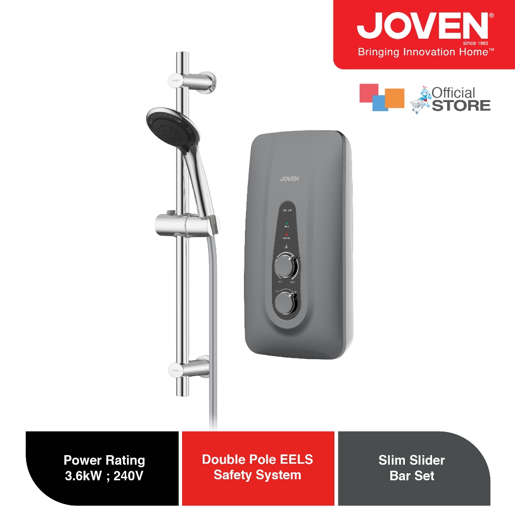 JOVEN [OFFICIAL] New Inverter DC Pump 4.2kW Instant Water Heater SB11e & SB11iP | Shopee Malaysia