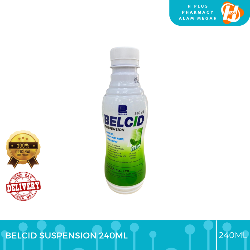 Belcid Suspension 240ml (UBAT GASTRIK) | Shopee Malaysia