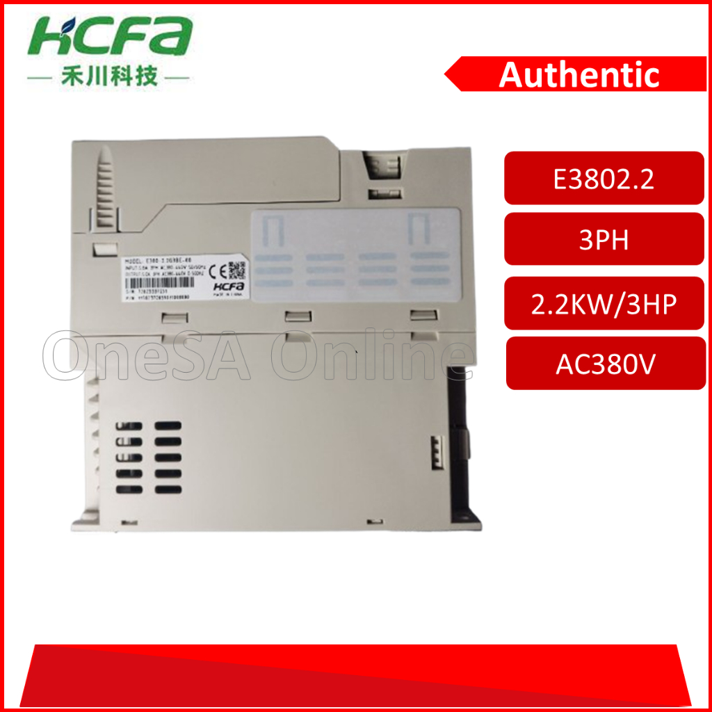 HCFA INVERTER 2.2KW 3HP(E380-2.2G3BE-00) | Shopee Malaysia