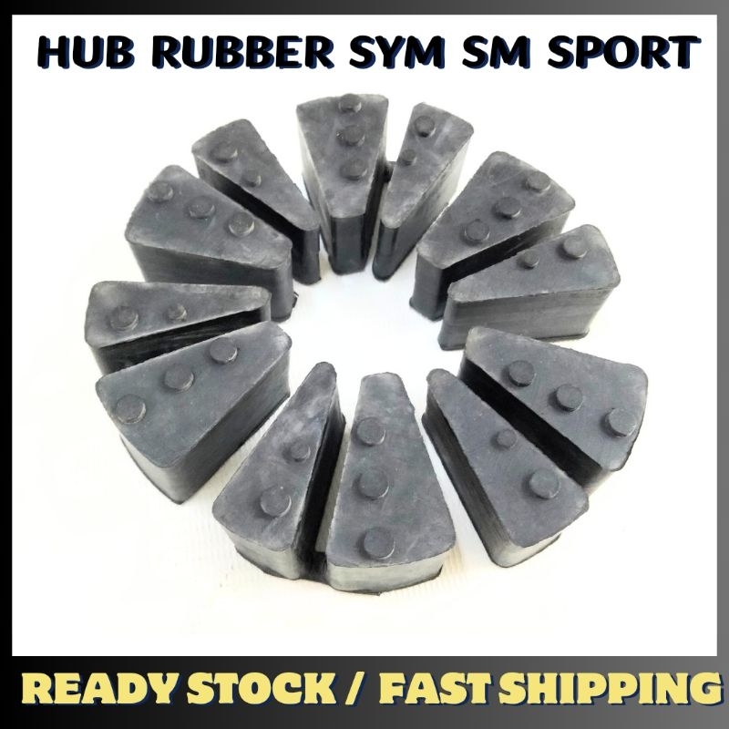 SYM SM SPORT 110 SYM110 SYMSPORT HUB RUBBER GETAH HUB SPROCKET RUBBER ...