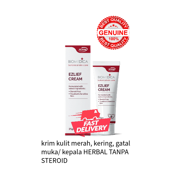 ASCENTIA SMCR EZLIEF CREAM/GROMLIEF OINTMENT 25g krim kulit merah ...