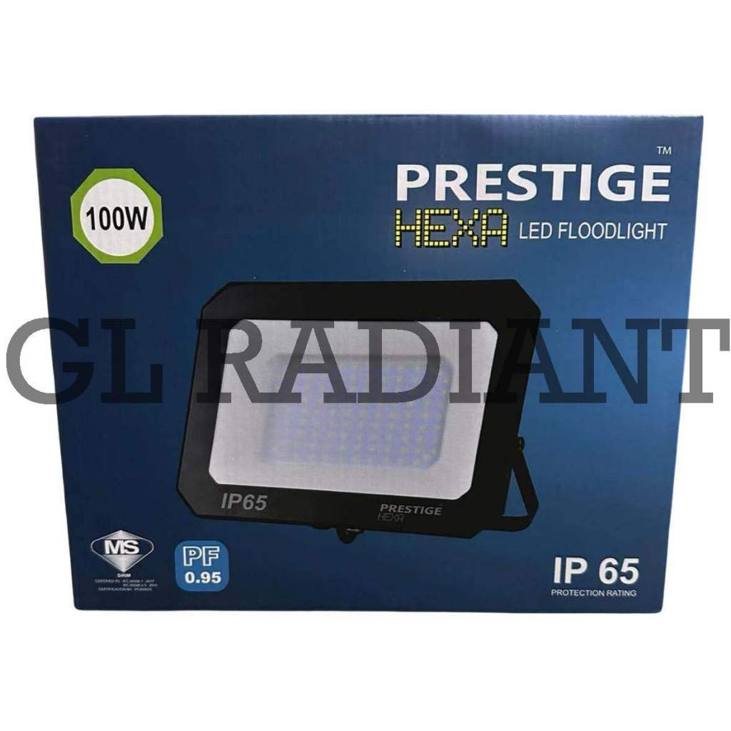 PRESTIGE HEXA LED FLOODLIGHT *SIRIM* IP65 Lampu Sorot LED[10W/30W/50W ...