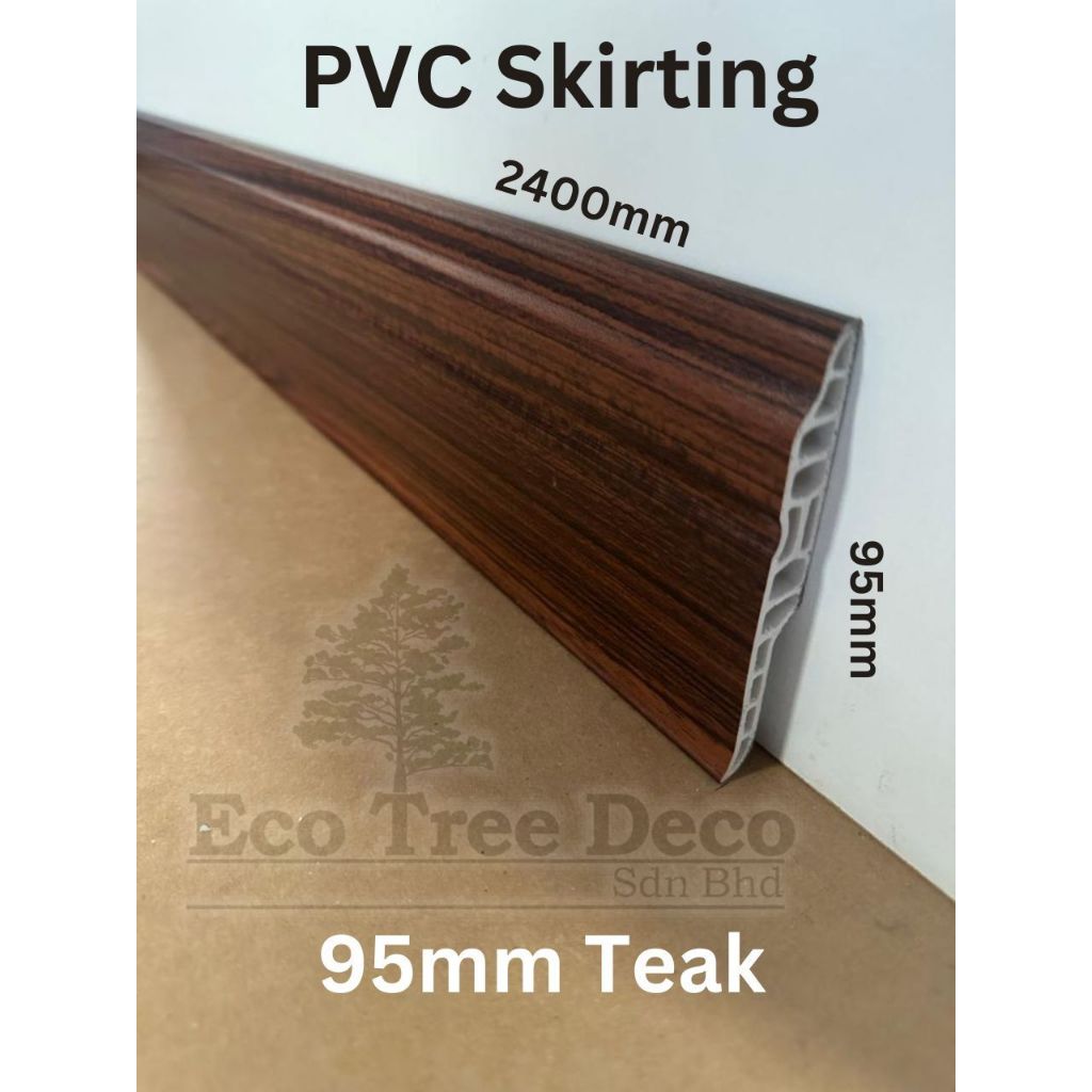 PVC Skirting 8 Kaki Pjg PVC Tak Perlu Cat l Wall Skirting Vinyl ...