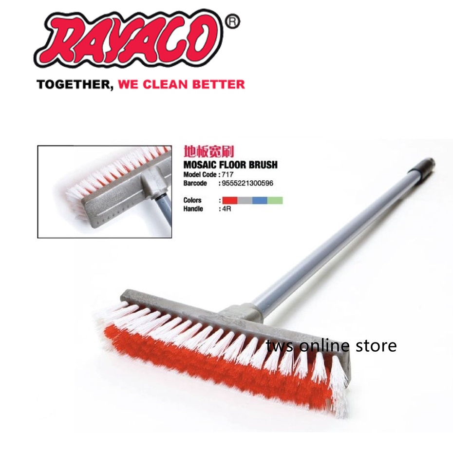 RAYACO 717 Floor brush Cleaning Brush Scrub Brush / Berus Cuci Lantai ...