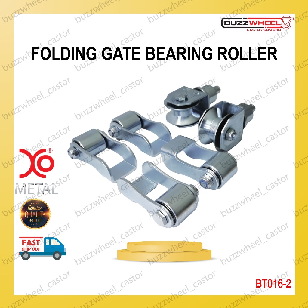 BT016-2 METAL FOLDING GATE WHEEL BEARING / RODA PAGAR BESI/ SLIDING ...