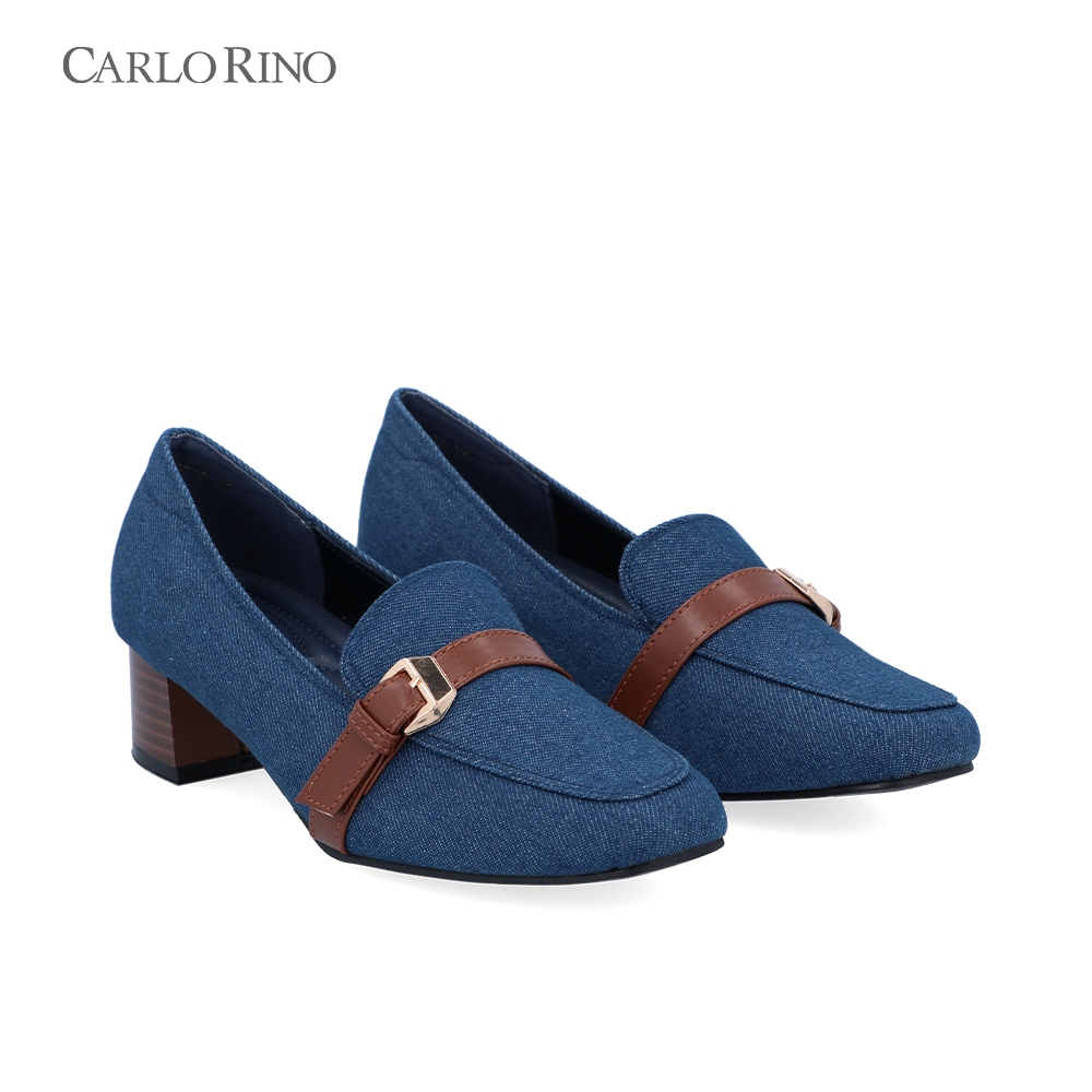 Carlo Rino Bluebelle Pumps - Dark Blue | Shopee Malaysia