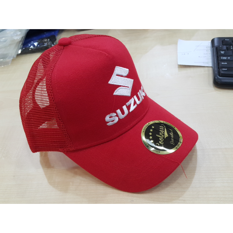 ORIGINAL SUZUKI TOPI CAP LIMITED RED EDITION | Shopee Malaysia