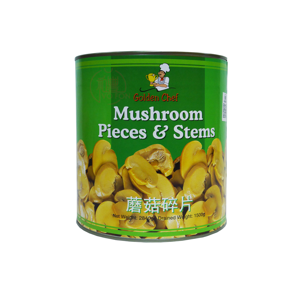 GOLDEN CHEF Mushroom Sliced 2.84KG | Shopee Malaysia